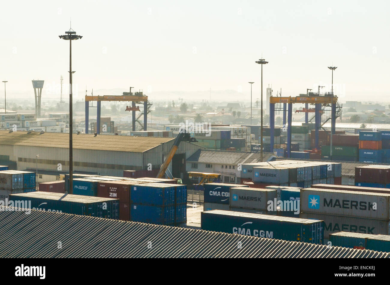 Container terminal hi-res stock photography and images - Alamy