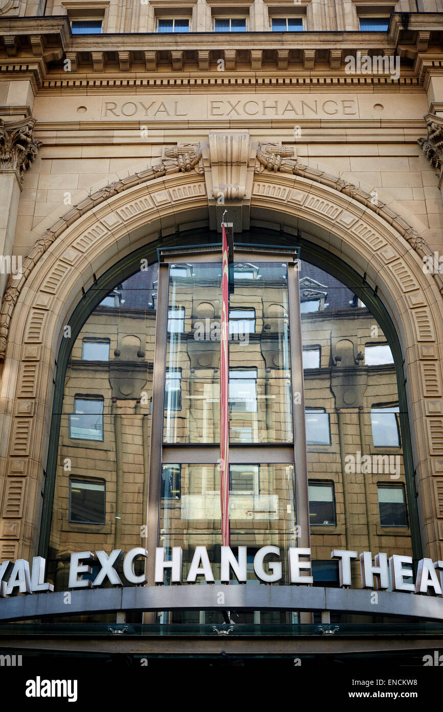 Royal exchange theatre exterior hi-res stock photography and images - Alamy