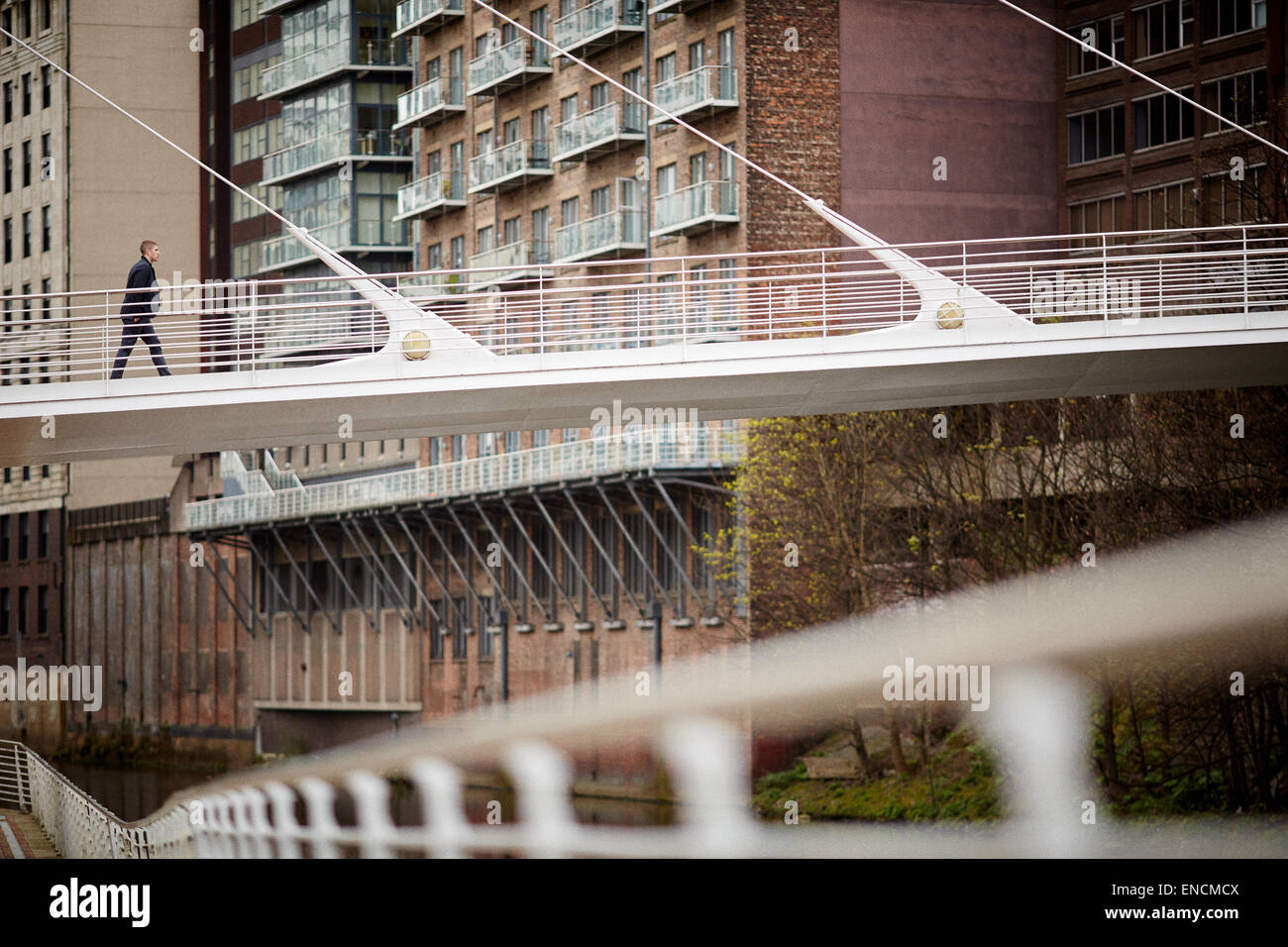 Man walking salford hi-res stock photography and images - Alamy
