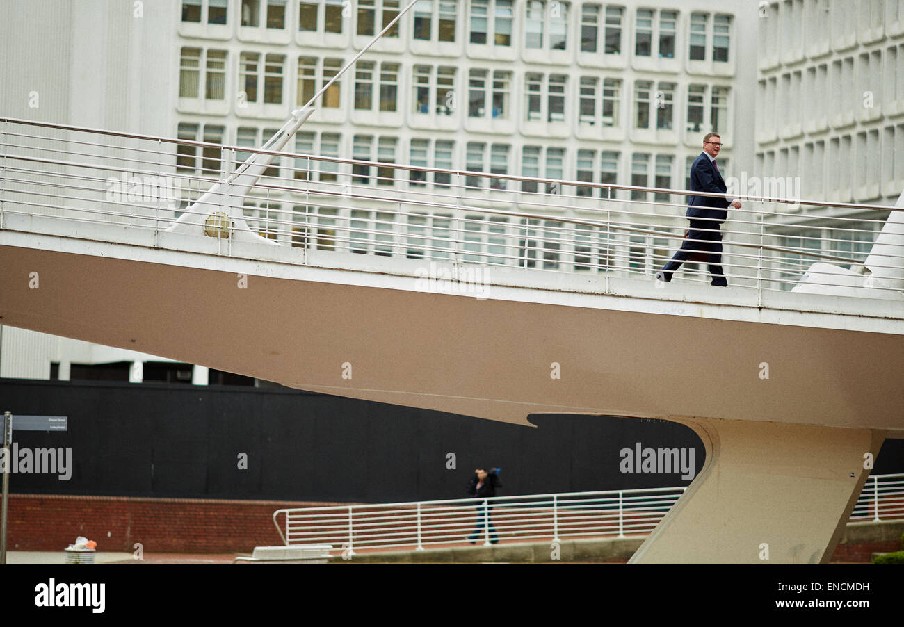 Trinity Bridge is a three-way footbridge which crosses the River Irwell ...