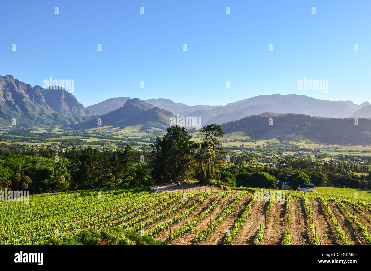 Franschhoek mountains hi-res stock photography and images - Alamy