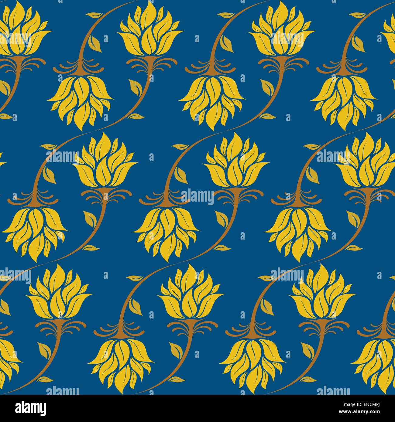 Seamless Floral Pattern Backdrop Stock Vector Image & Art - Alamy