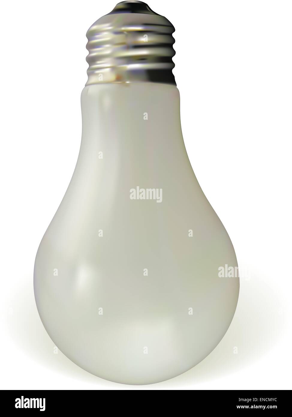 White Light Bulb Stock Vector Image & Art - Alamy