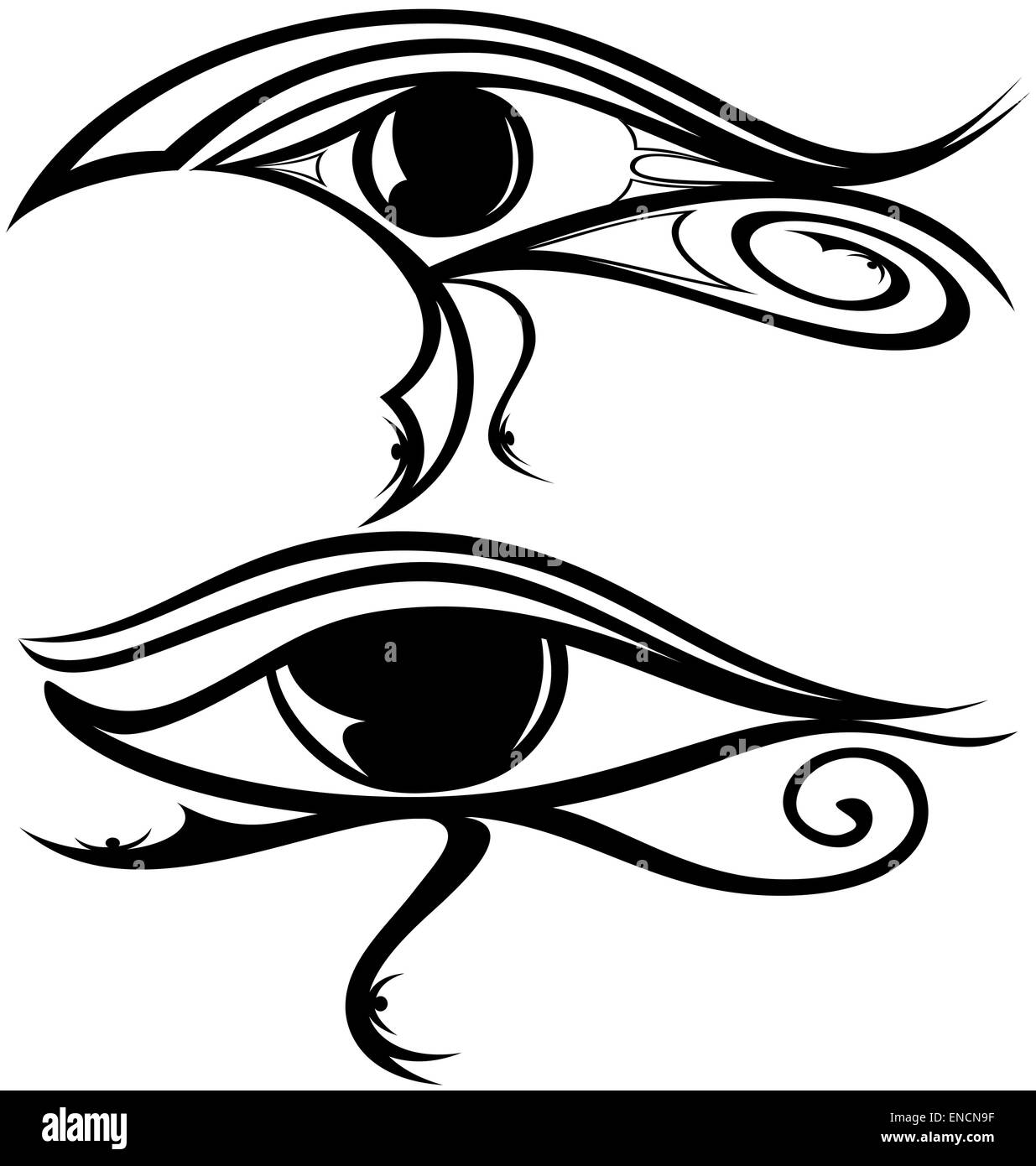 Tribal Eye Of Ra