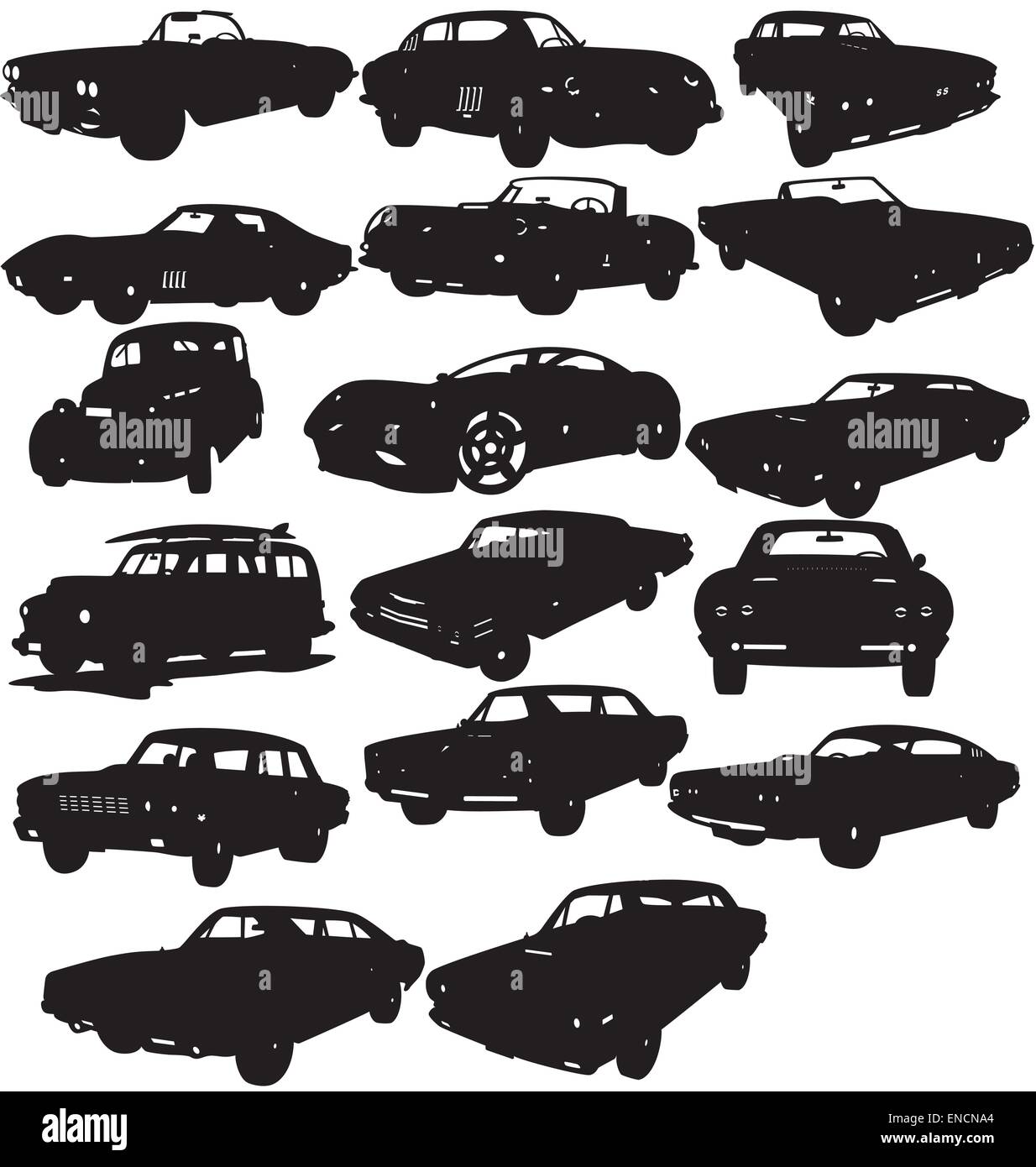 Car Silhouette Vector Free