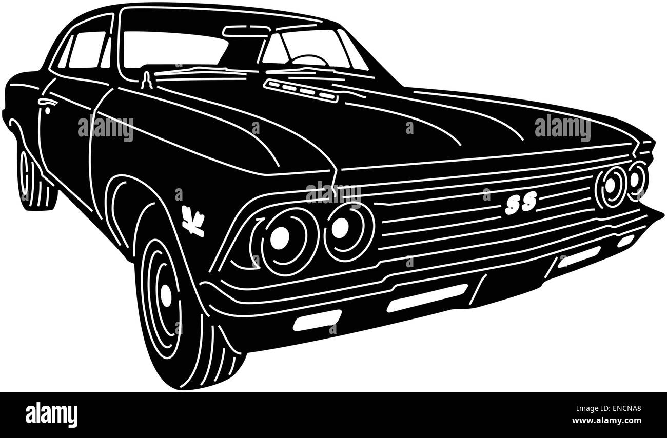 Car Silhouette Detailed Stock Vector Image & Art - Alamy