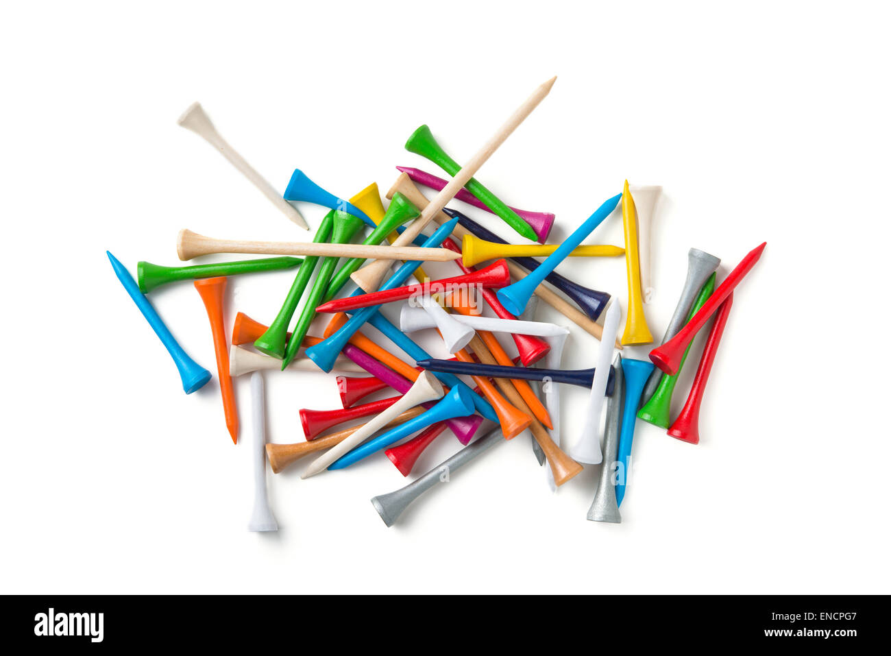 Golf tees Cut Out Stock Images & Pictures - Alamy