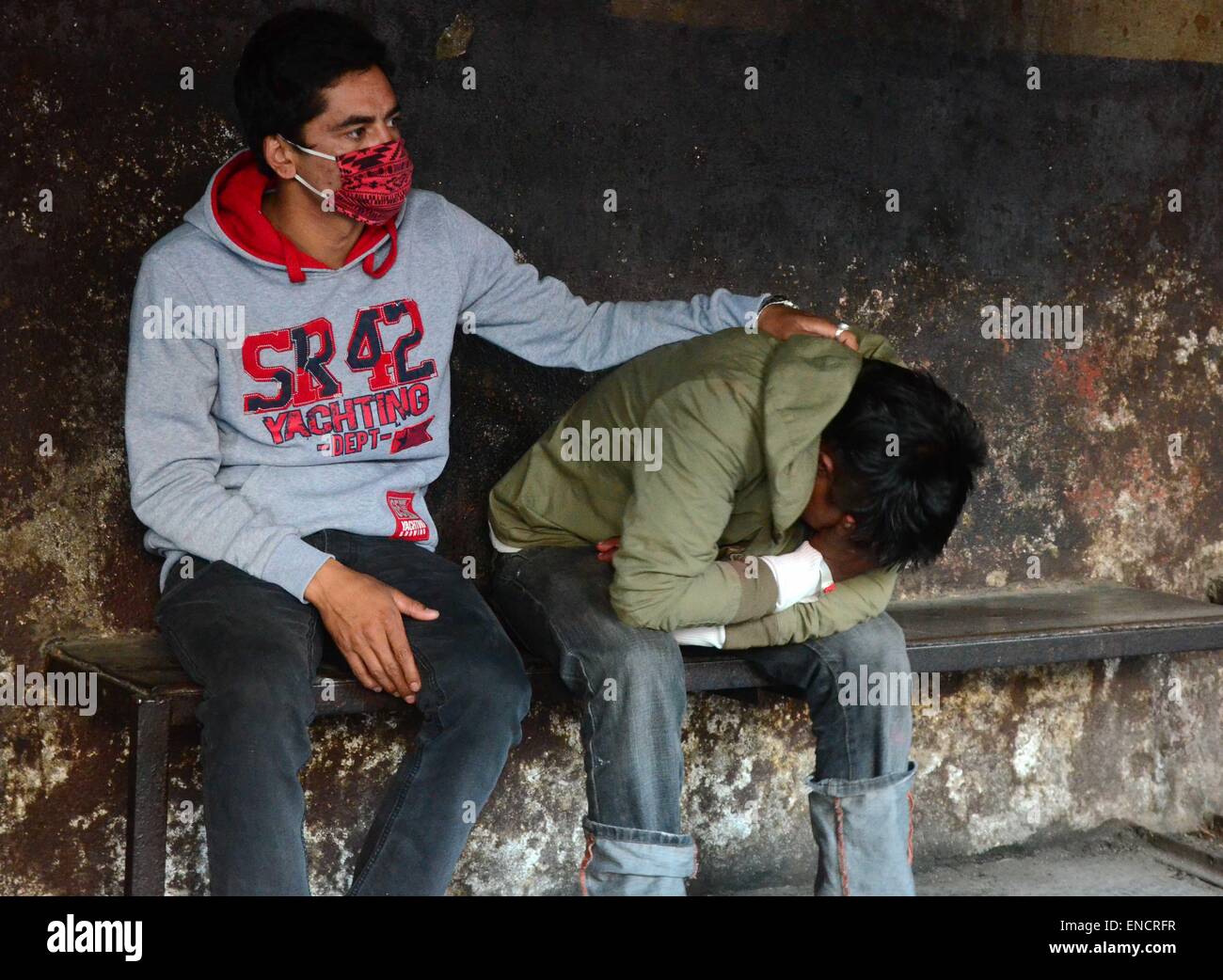 Kathmandu nepal may cremation in pashupatinath hi-res stock photography ...
