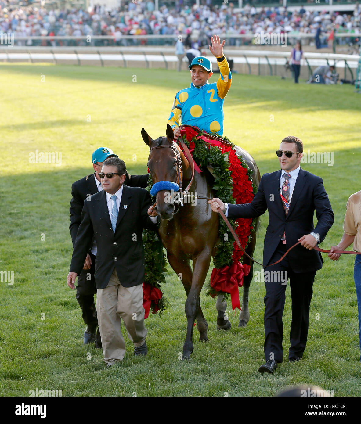 Kentucky derby winners circle hi-res stock photography and images - Alamy