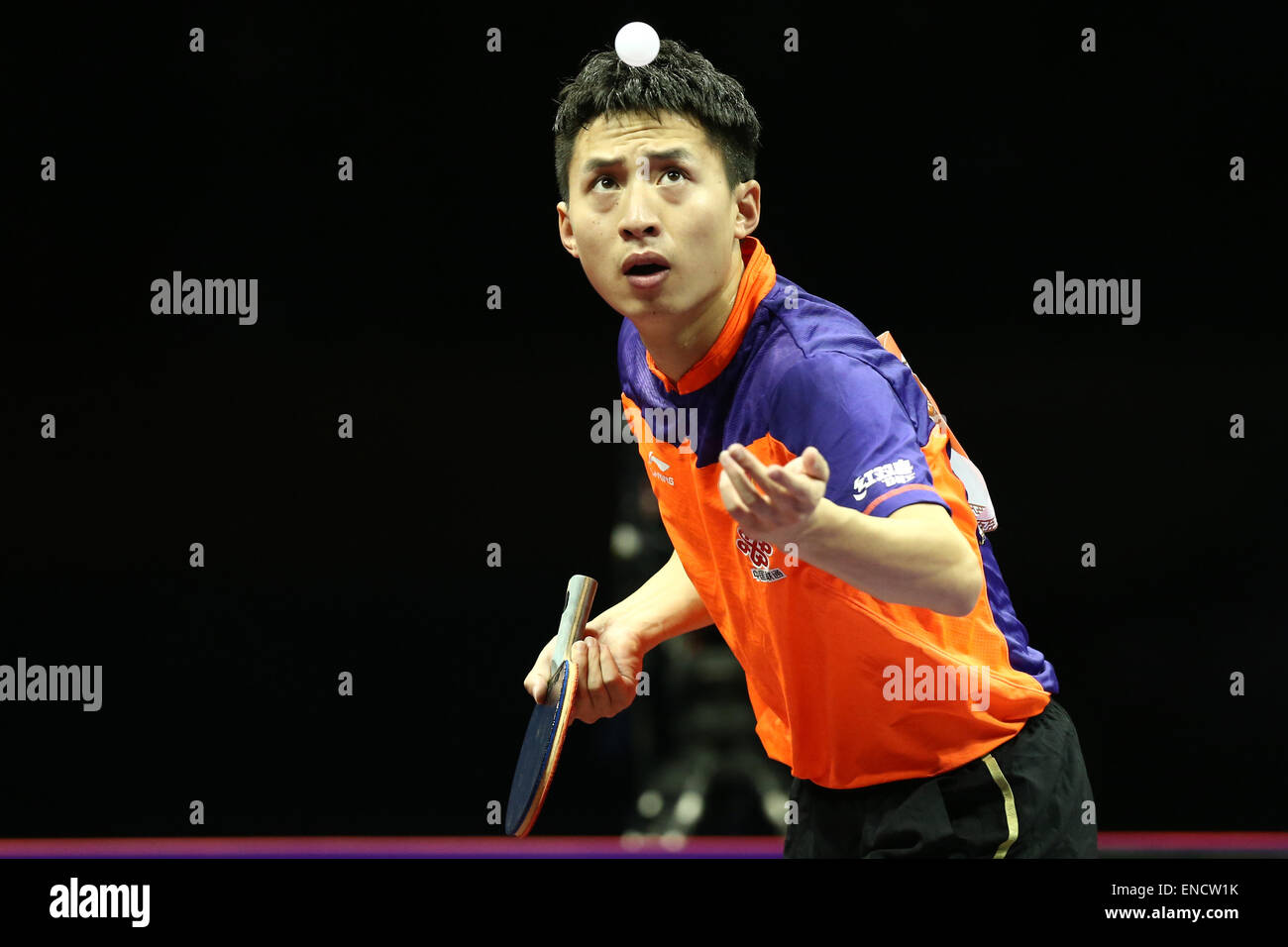 Fang Bo (CHN), MAY 2, 2015 - Table Tennis : 2015 World Table Tennis ...