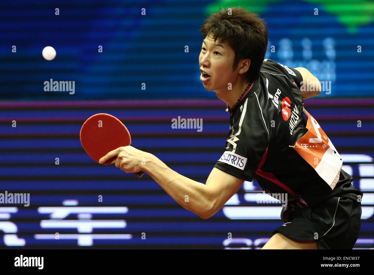 Suzhou International Expo Centre, Suzhou, China. 2nd May, 2015. Jun Mizutani (JPN), MAY 2, 2015 ...