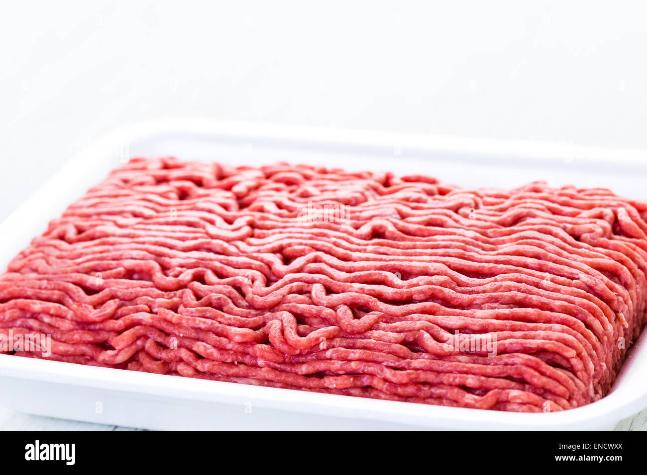 Freshly grounded beef ready for cooking Stock Photo - Alamy