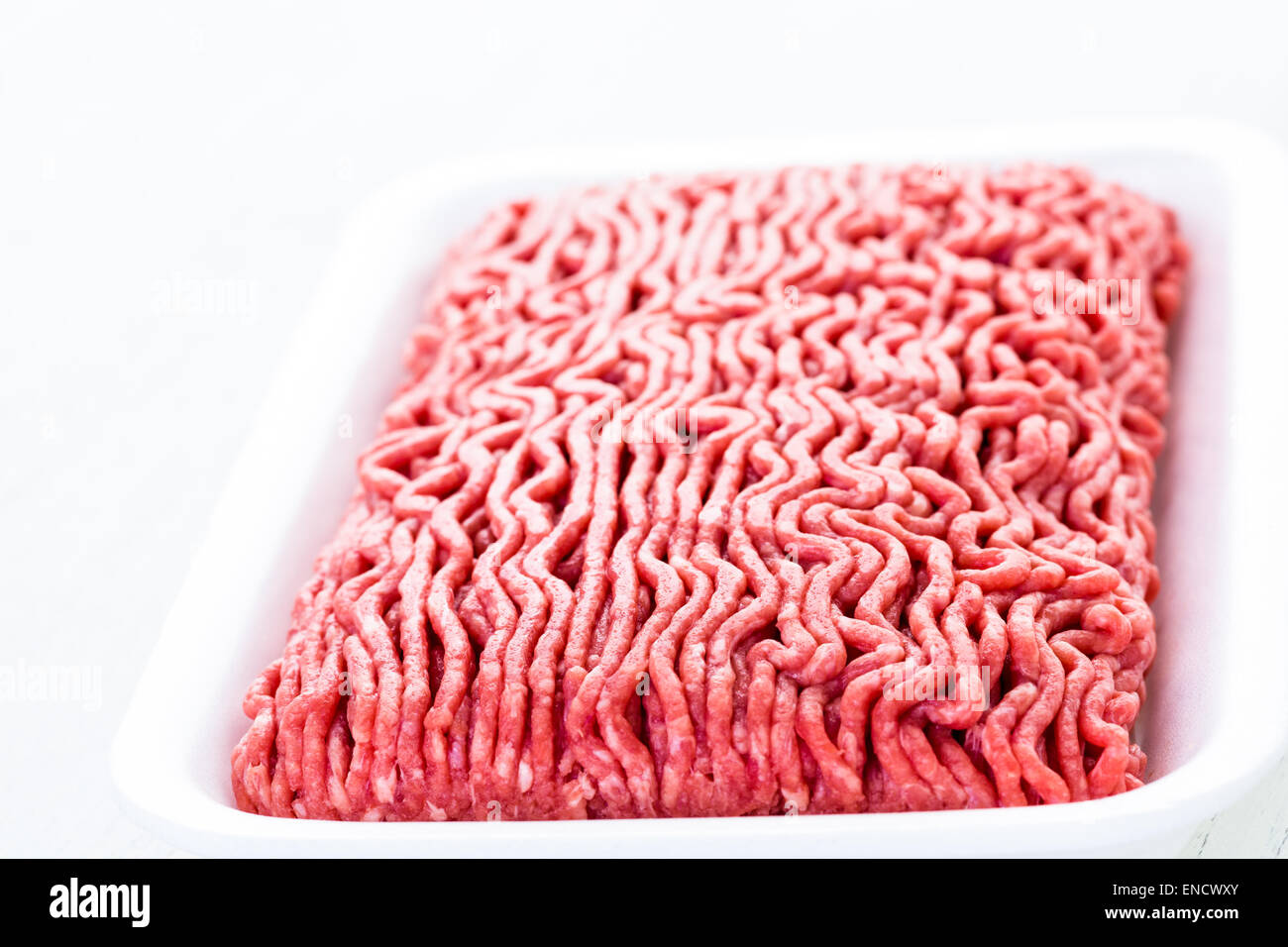 Freshly grounded beef ready for cooking Stock Photo - Alamy