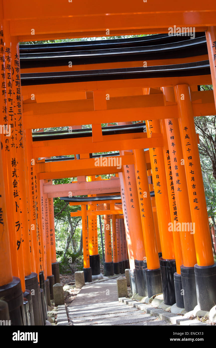 Fushimi Inari Taisha Shrine, Kyoto, Japan Stock Photo - Alamy