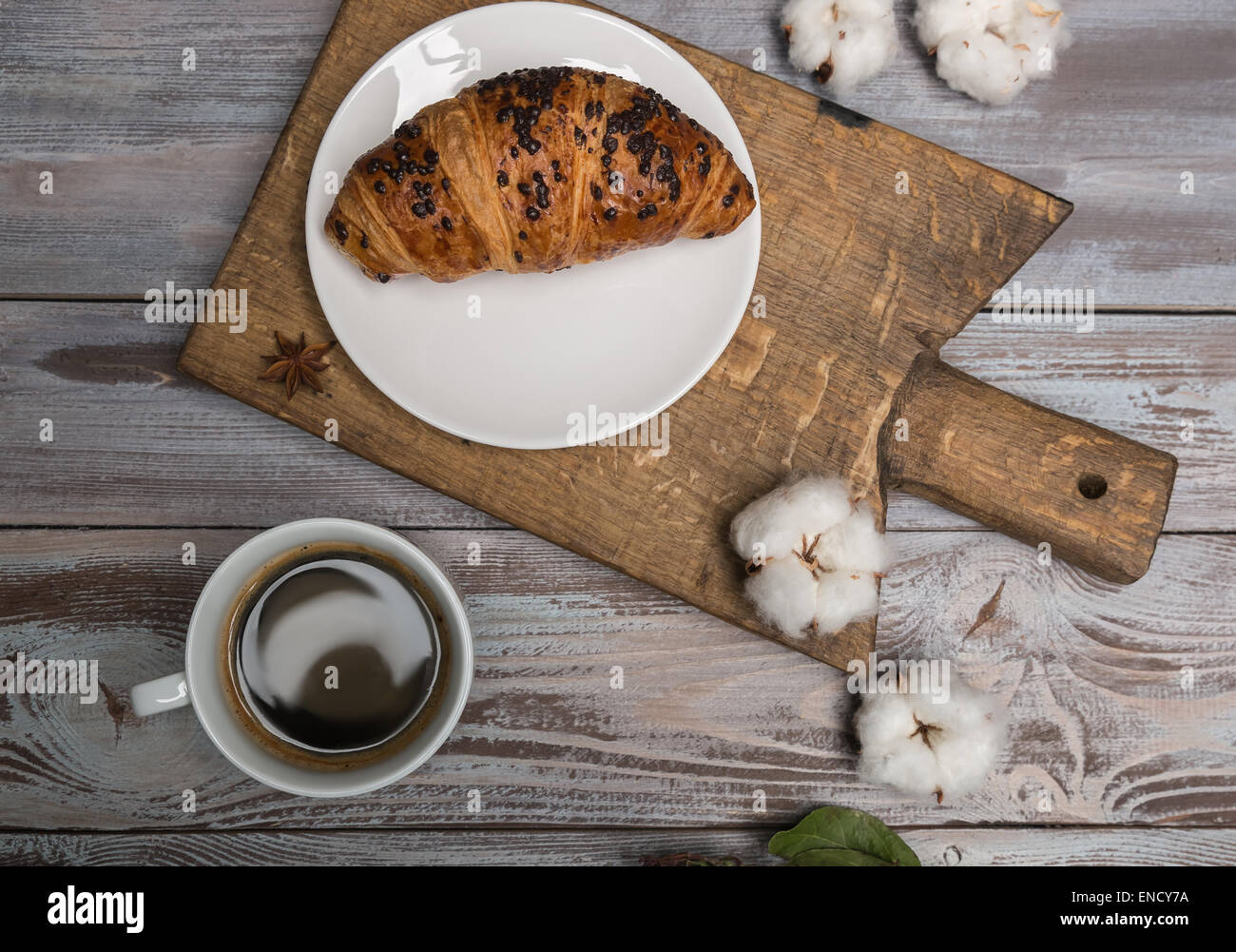 breakfast of coffee Stock Photo - Alamy