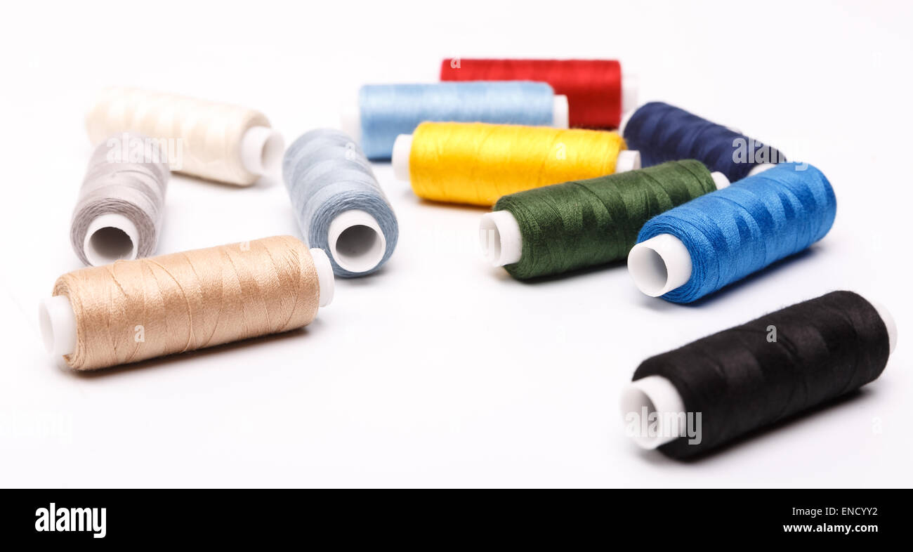 coils with threads Stock Photo - Alamy