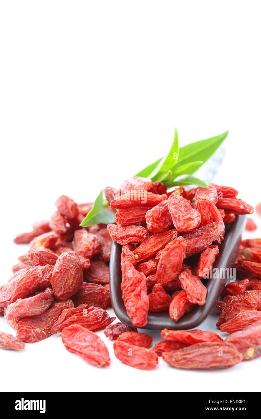 dry red goji berries for a healthy food Stock Photo - Alamy