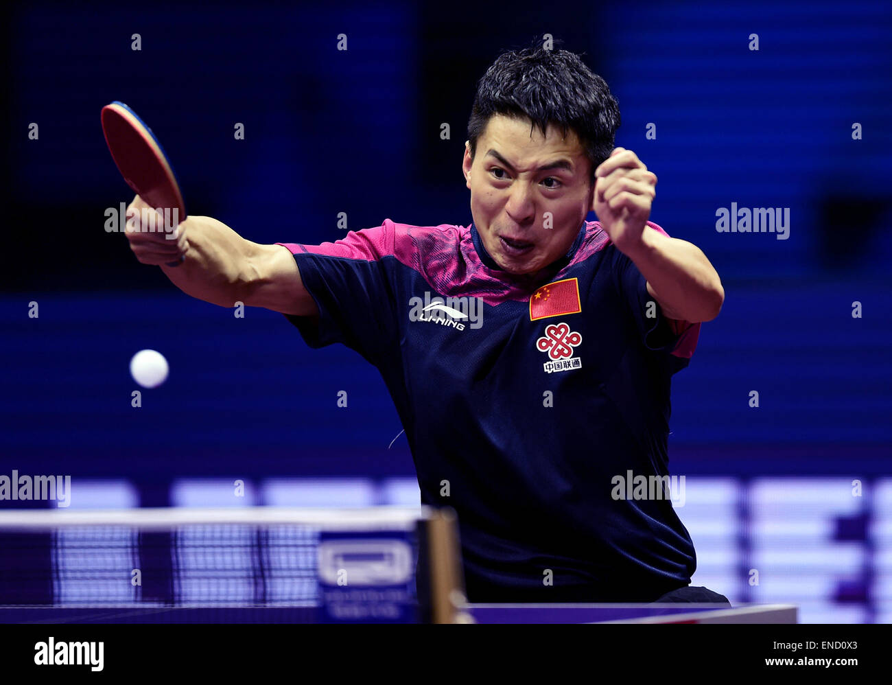 Suzhou, China's Jiangsu Province. 3rd May, 2015. China's Fang Bo ...