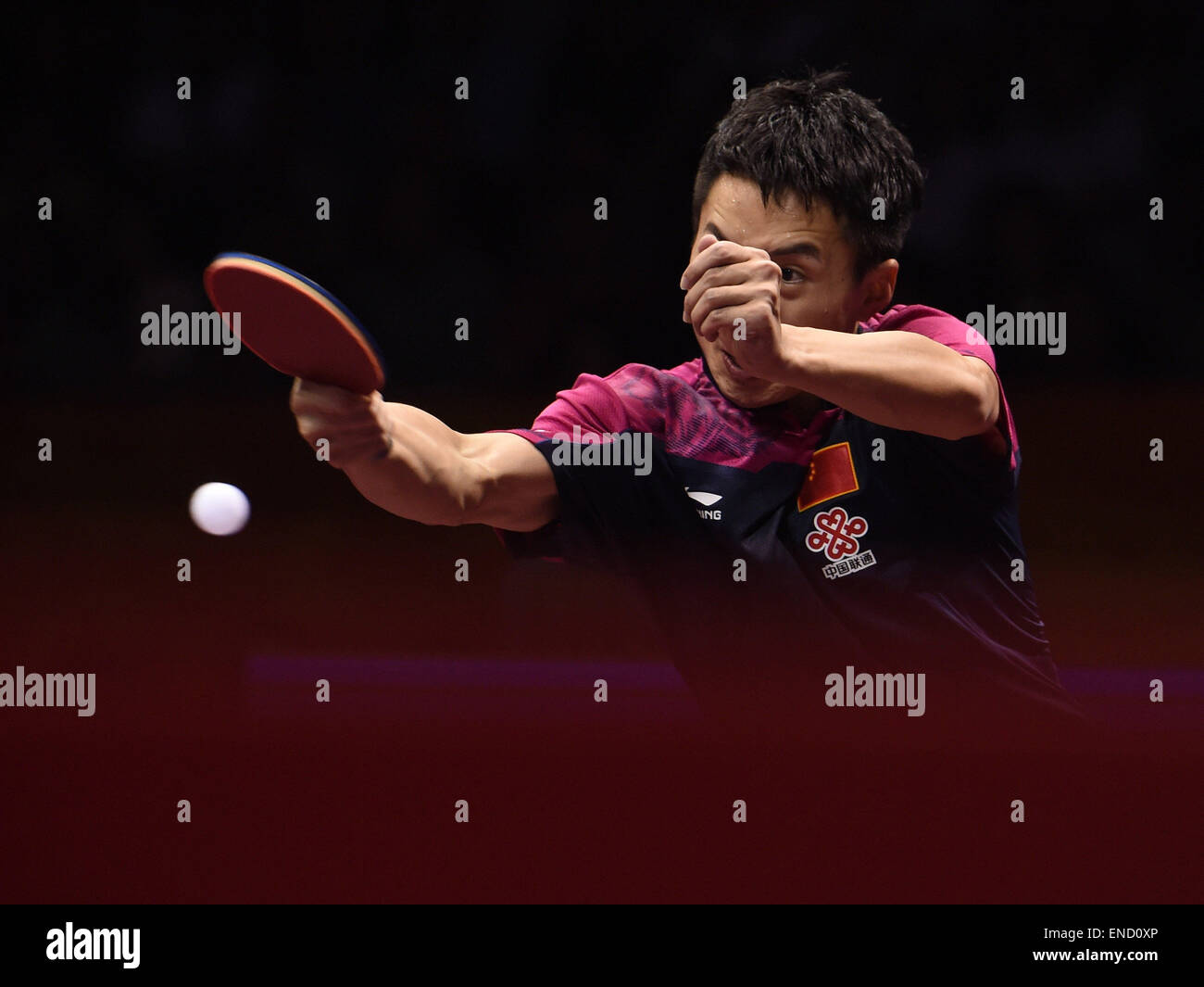 Suzhou, China's Jiangsu Province. 3rd May, 2015. China's Fang Bo ...