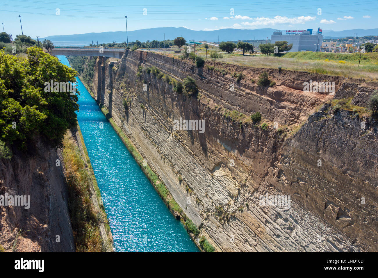 Corinth canal hi-res stock photography and images - Alamy