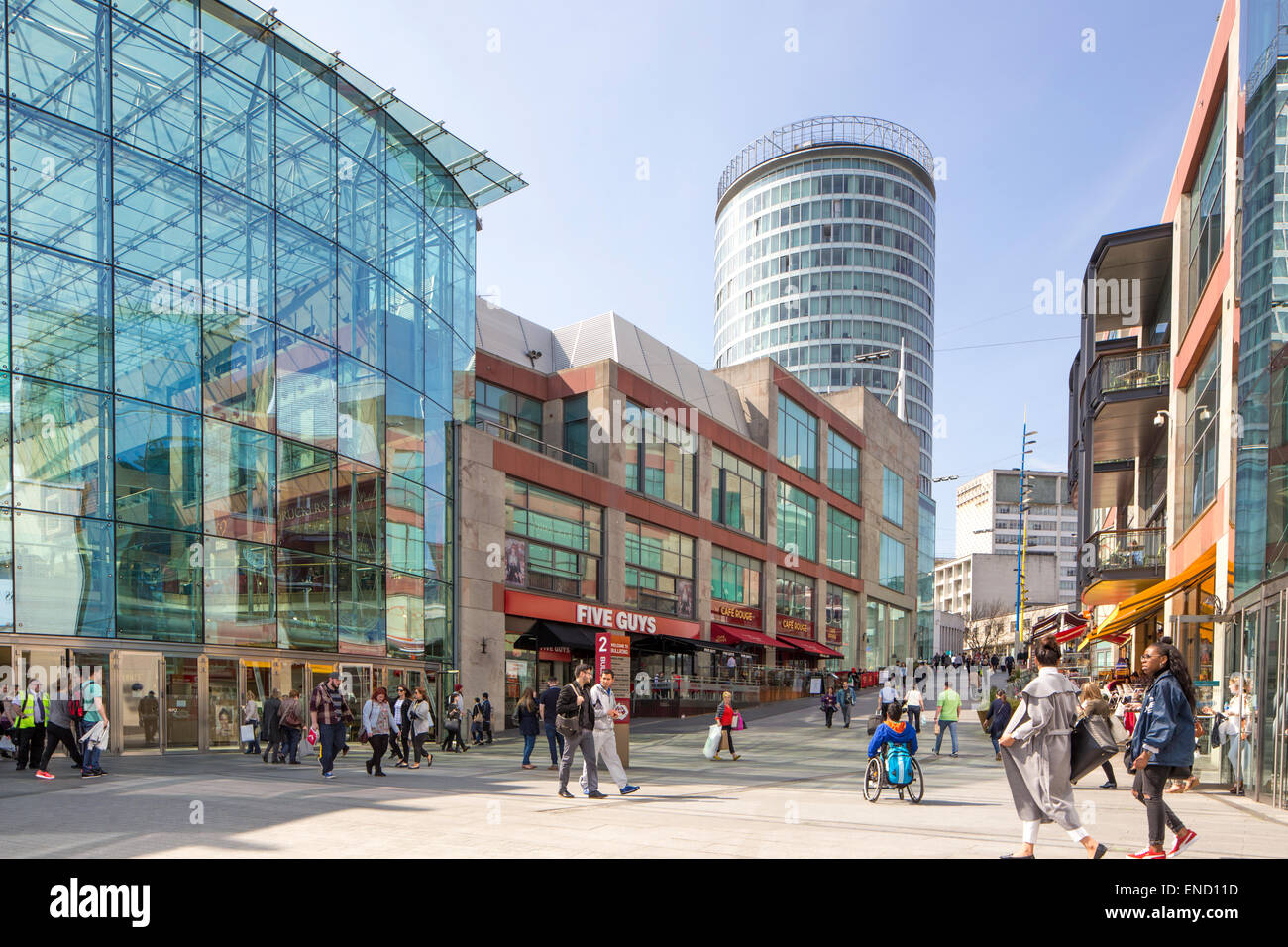 The Bullring Shopping Center, Birmingham, England, UK Stock Photo - Alamy