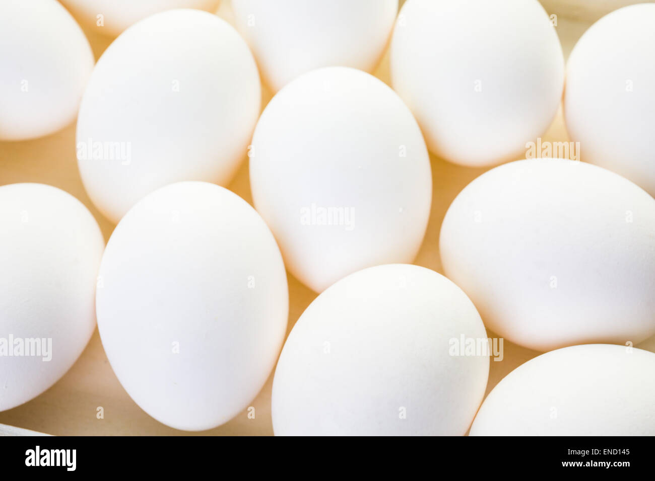Farm fresh organic white eggs Stock Photo - Alamy