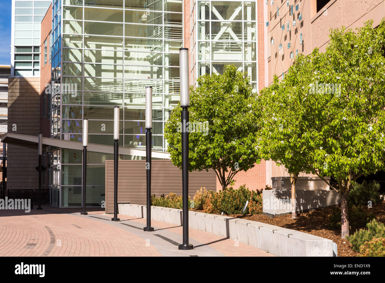 Lincoln lightrail station in Lone Tree, Colorado Stock Photo - Alamy