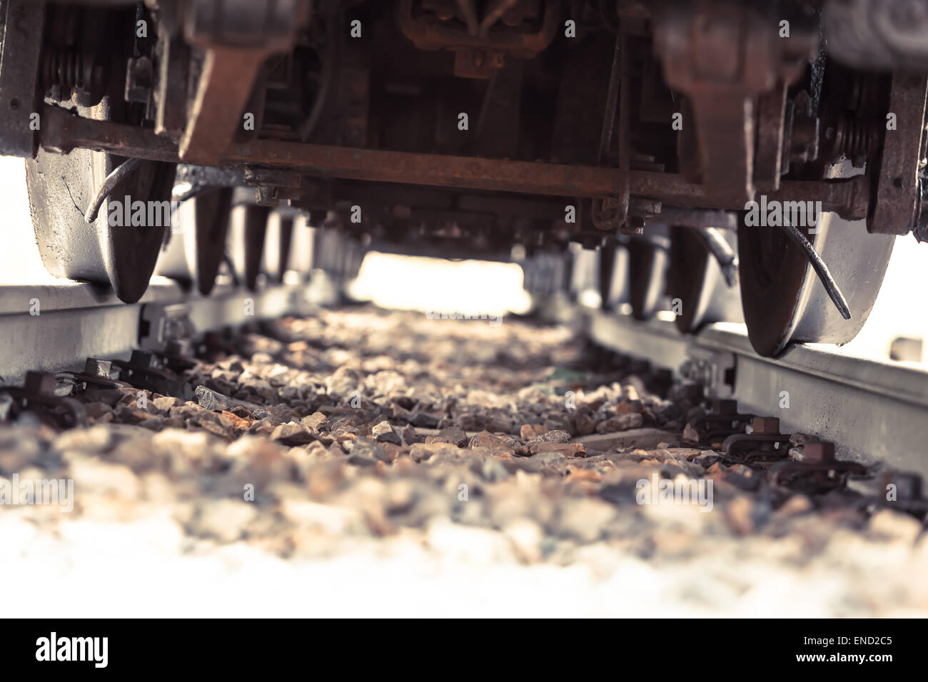 Under a steam locomotive hi-res stock photography and images - Alamy