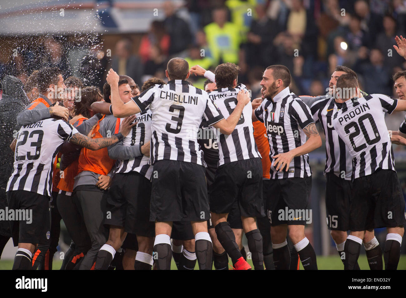 Juventus team group, MAY 2, 2015 - Football / Soccer : Players of ...