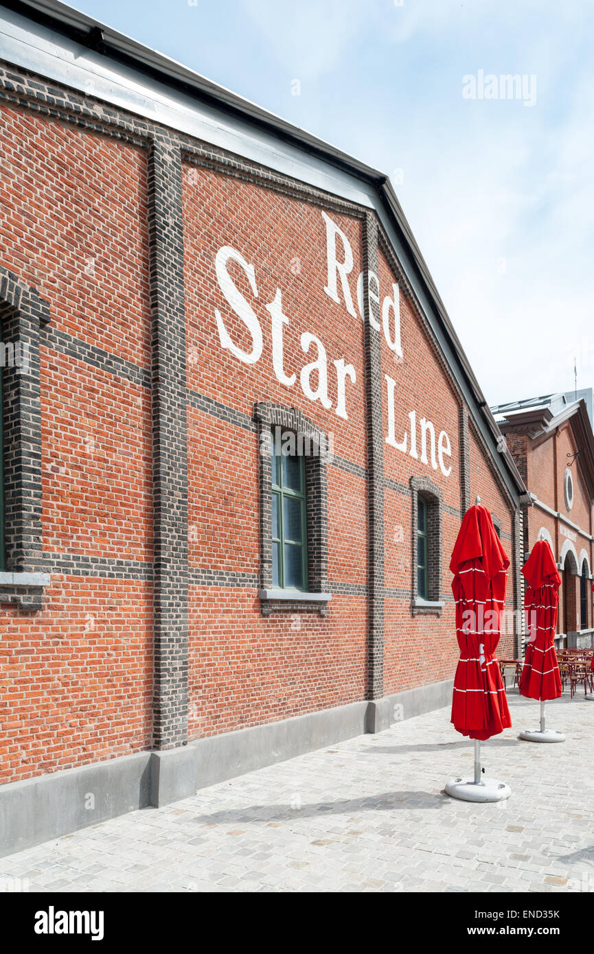 Belgium, Antwerpen - Red star line museum Stock Photo - Alamy