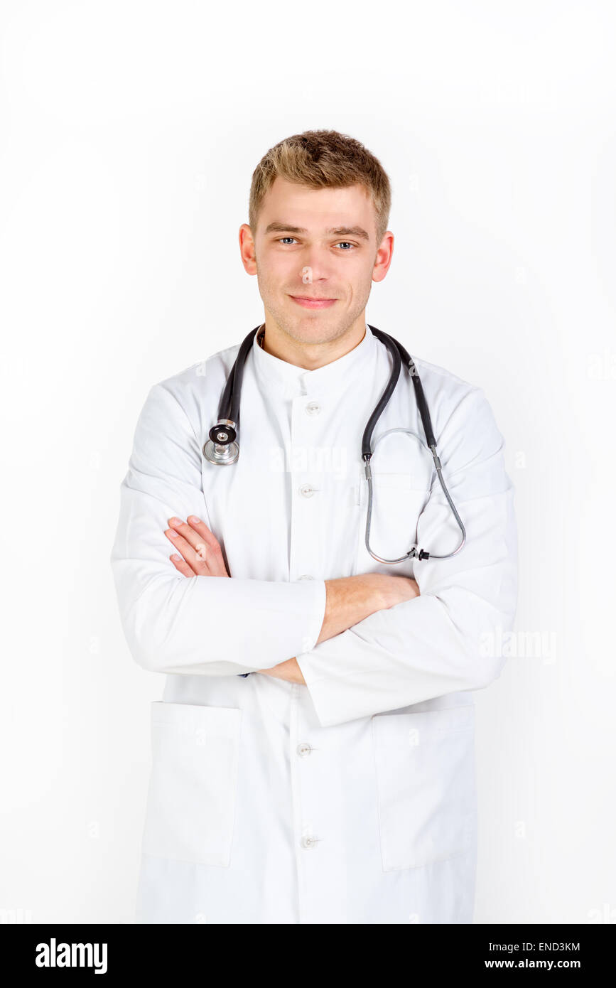 Doctor smile hi-res stock photography and images - Alamy