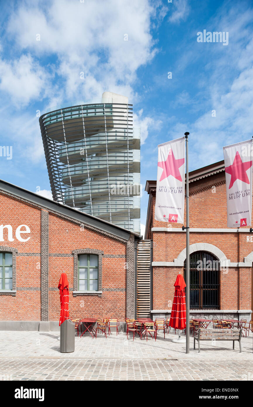 Belgium, Antwerpen - Red star line museum Stock Photo - Alamy