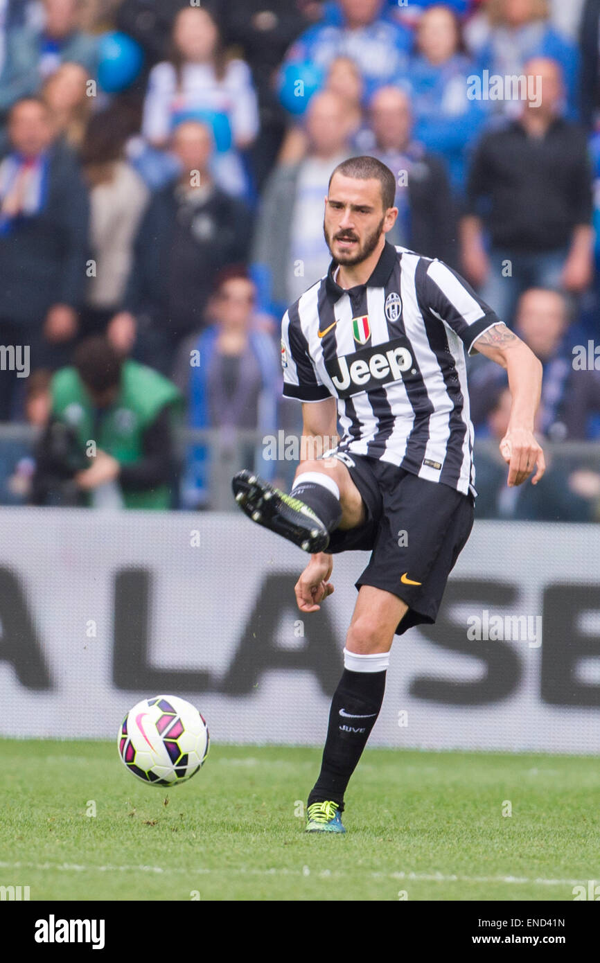 Genova, Italy. 2nd May, 2015. Leonardo Bonucci (Juventus) Football ...