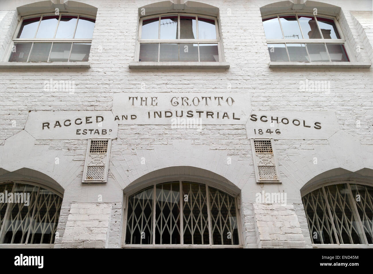 The Grotto Ragged and Industrial School, Grotto Passage, Marylebone ...