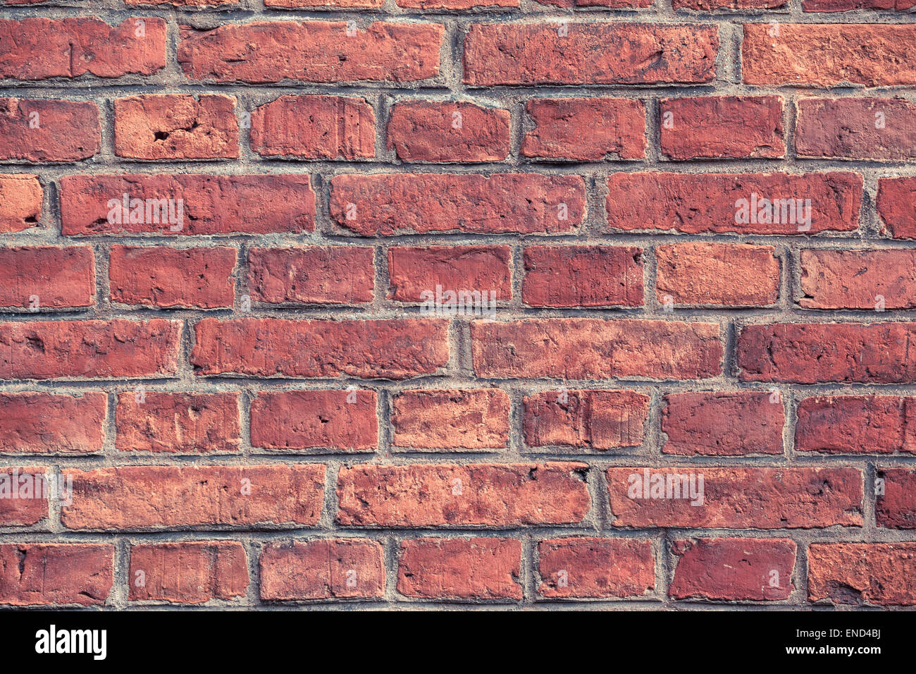 Closeup of a bright red vintage brick wall / Red Brick Wall Detail ...