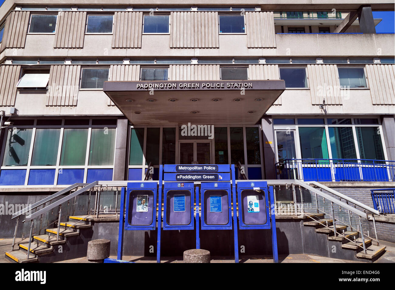 Paddington Green Police Station, Harrow Road; London; England; UK Stock ...