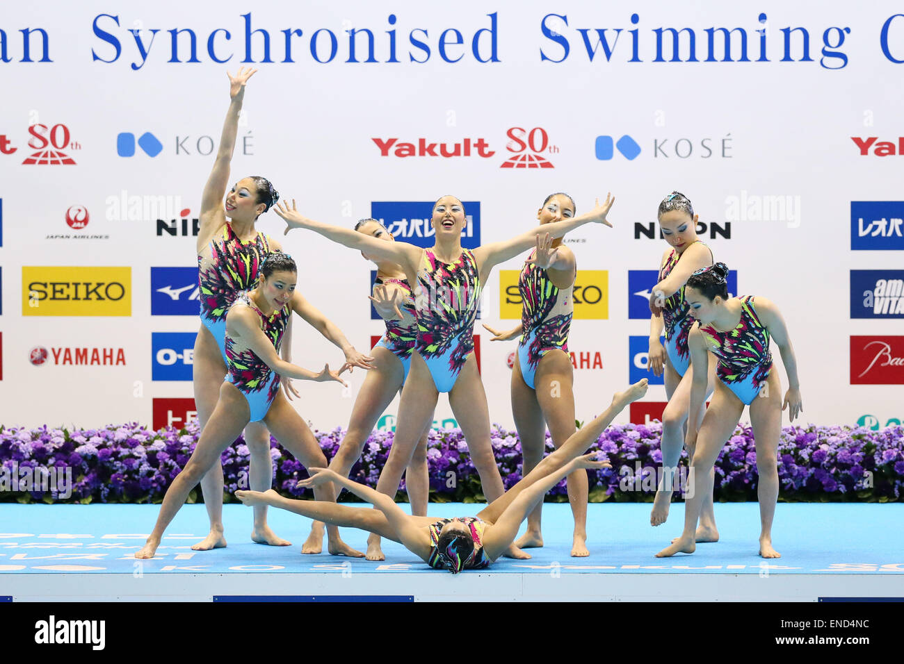 Tokyo, Japan. 3rd May, 2015. Japan team group (JPN) Synchronized ...