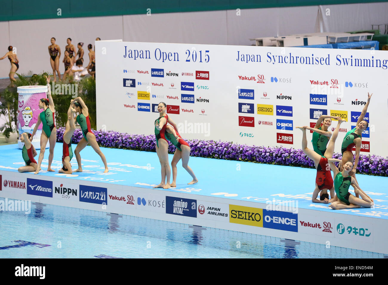 Tokyo, Japan. 3rd May, 2015. Japan team group (JPN) Synchronized ...