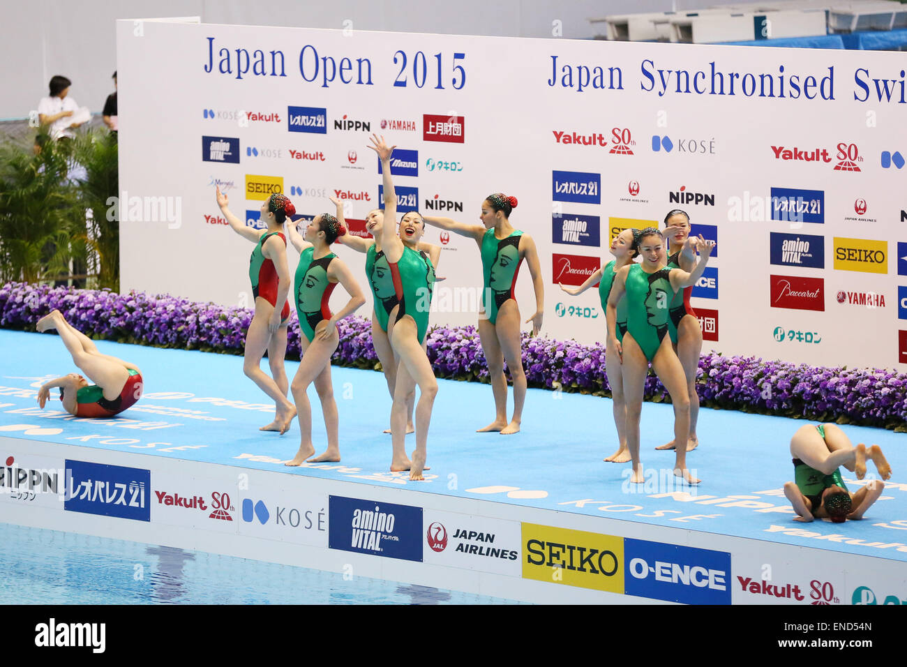 Tokyo, Japan. 3rd May, 2015. Japan team group (JPN) Synchronized ...