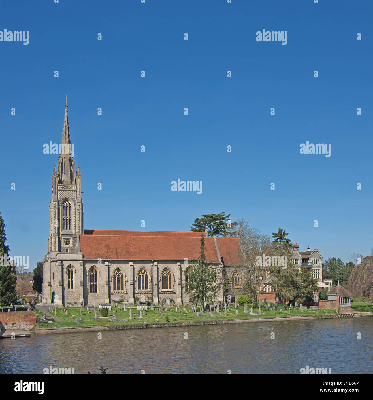Marlow all saints church hi-res stock photography and images - Alamy