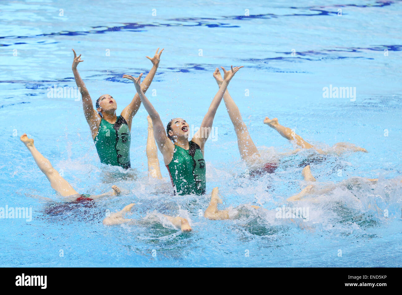 Tokyo, Japan. 3rd May, 2015. Japan team group (JPN) Synchronized ...