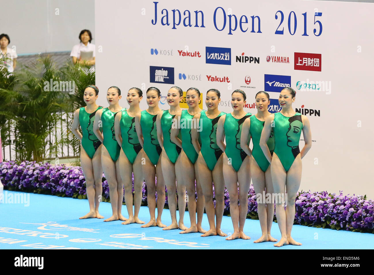 Tokyo, Japan. 3rd May, 2015. Japan team group (JPN) Synchronized ...