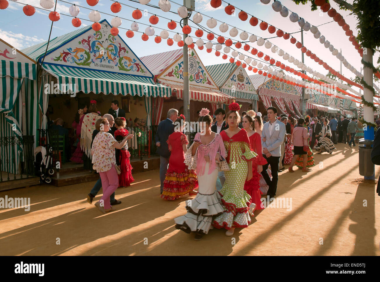 Seville fair caseta hi-res stock photography and images - Alamy