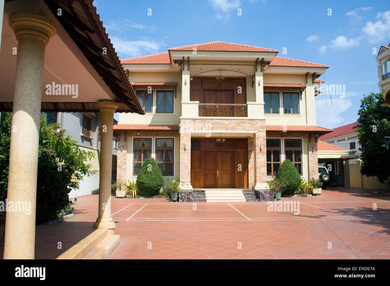 The provincial headquarters for the UNICEF office in Kampong Cham ...