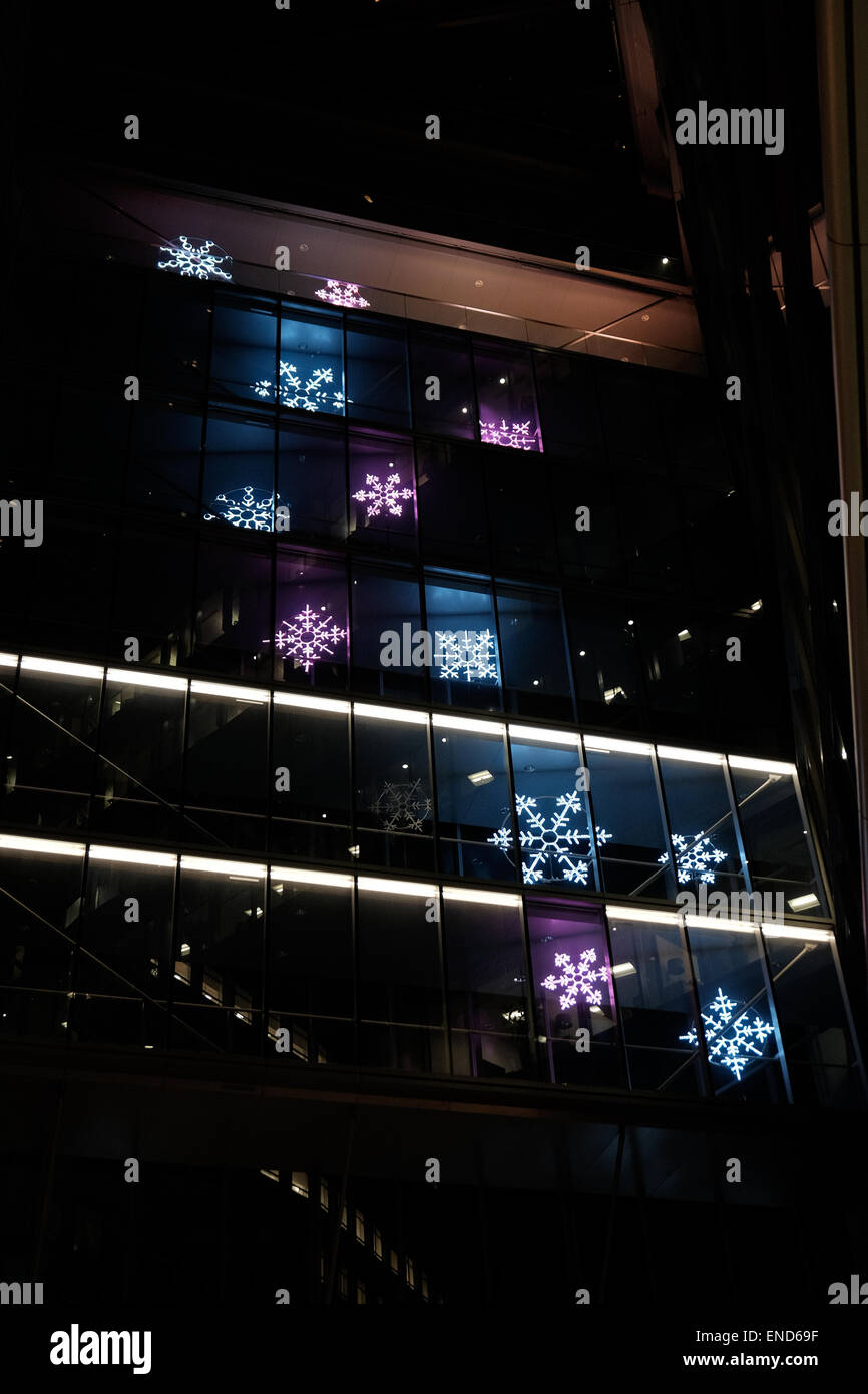 Neon snowflake hi-res stock photography and images - Alamy