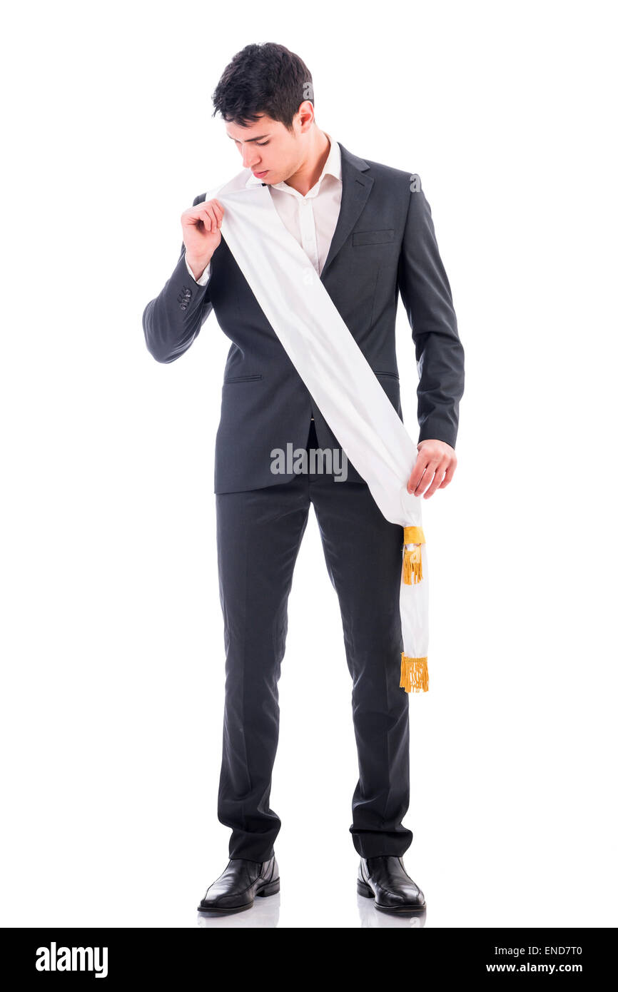 Men sash hi-res stock photography and images - Alamy