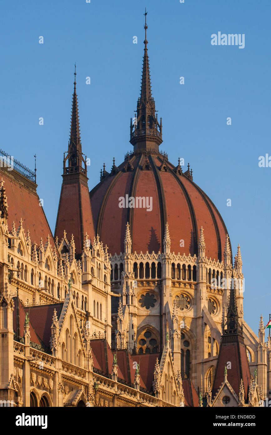 Dome of the Hungarian Parliament, Budapest, Hungary Stock Photo - Alamy