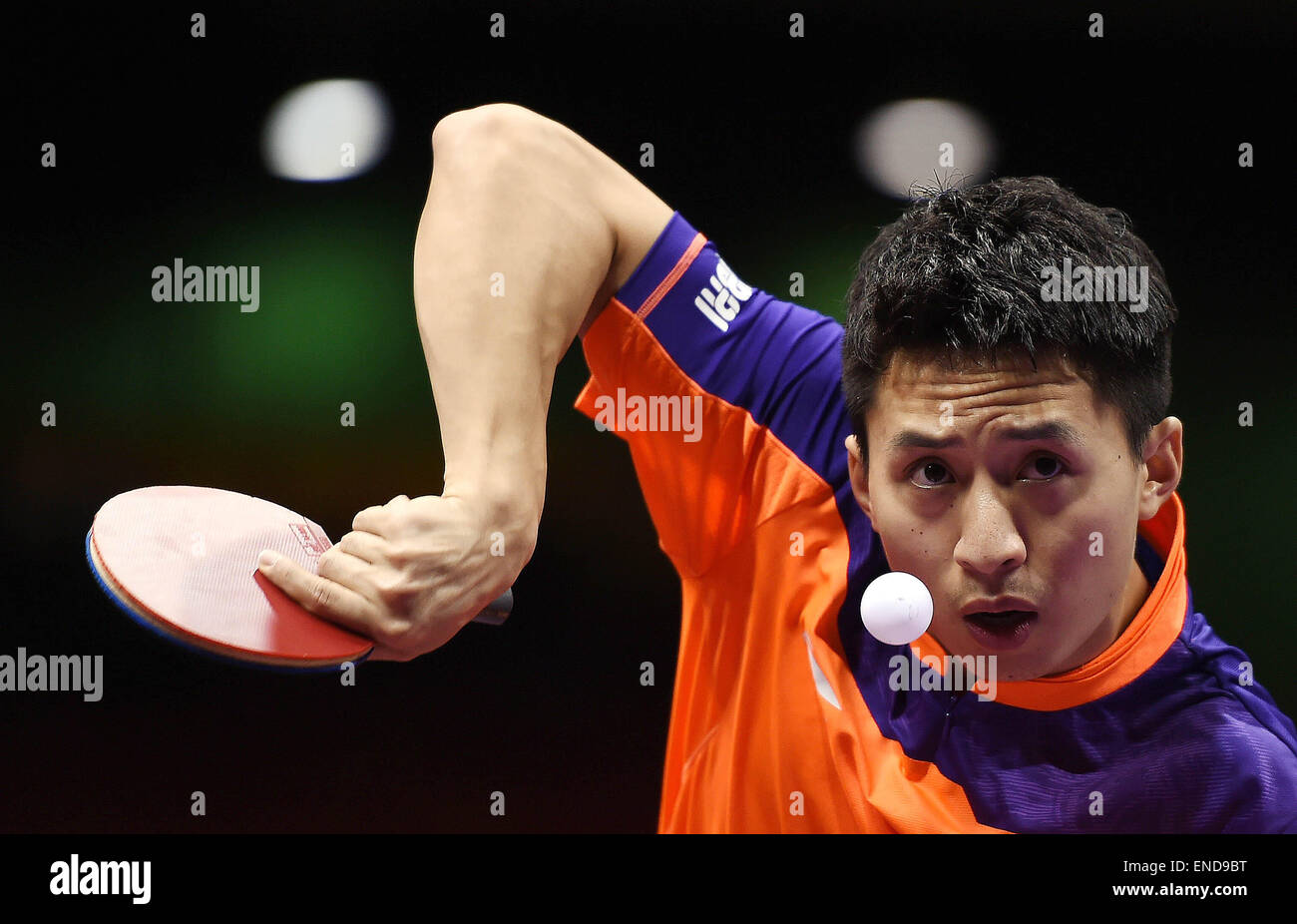 Suzhou, China's Jiangsu Province. 3rd May, 2015. China's Fang Bo ...