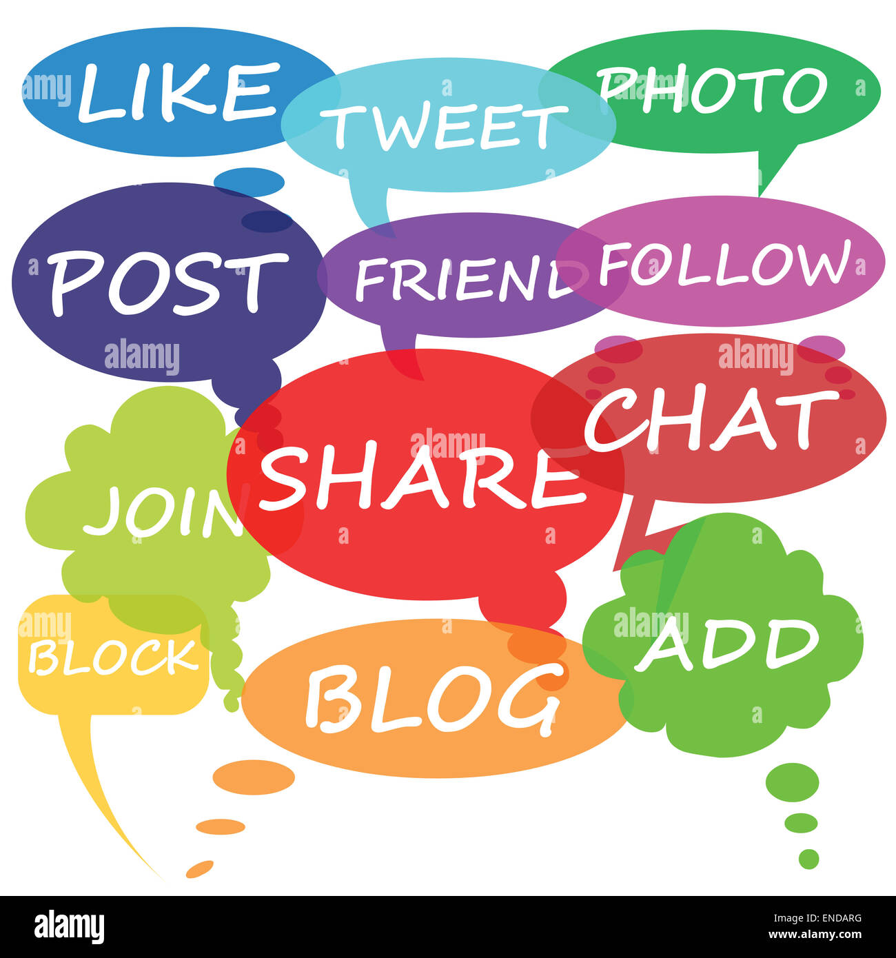 Social media chat hi-res stock photography and images - Alamy