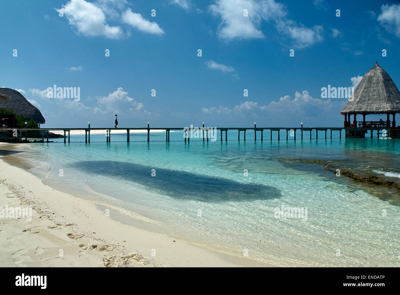 The beautiful Angaga Island in the Maldives Stock Photo - Alamy